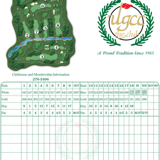 9 Hole Scorecards – Golf Associates